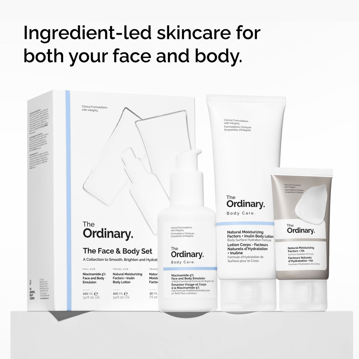The Face & Body Set | The Ordinary