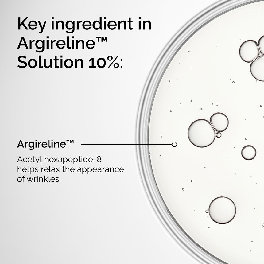 Elimina le rughe profonde con Argireline Solution 10% Serum