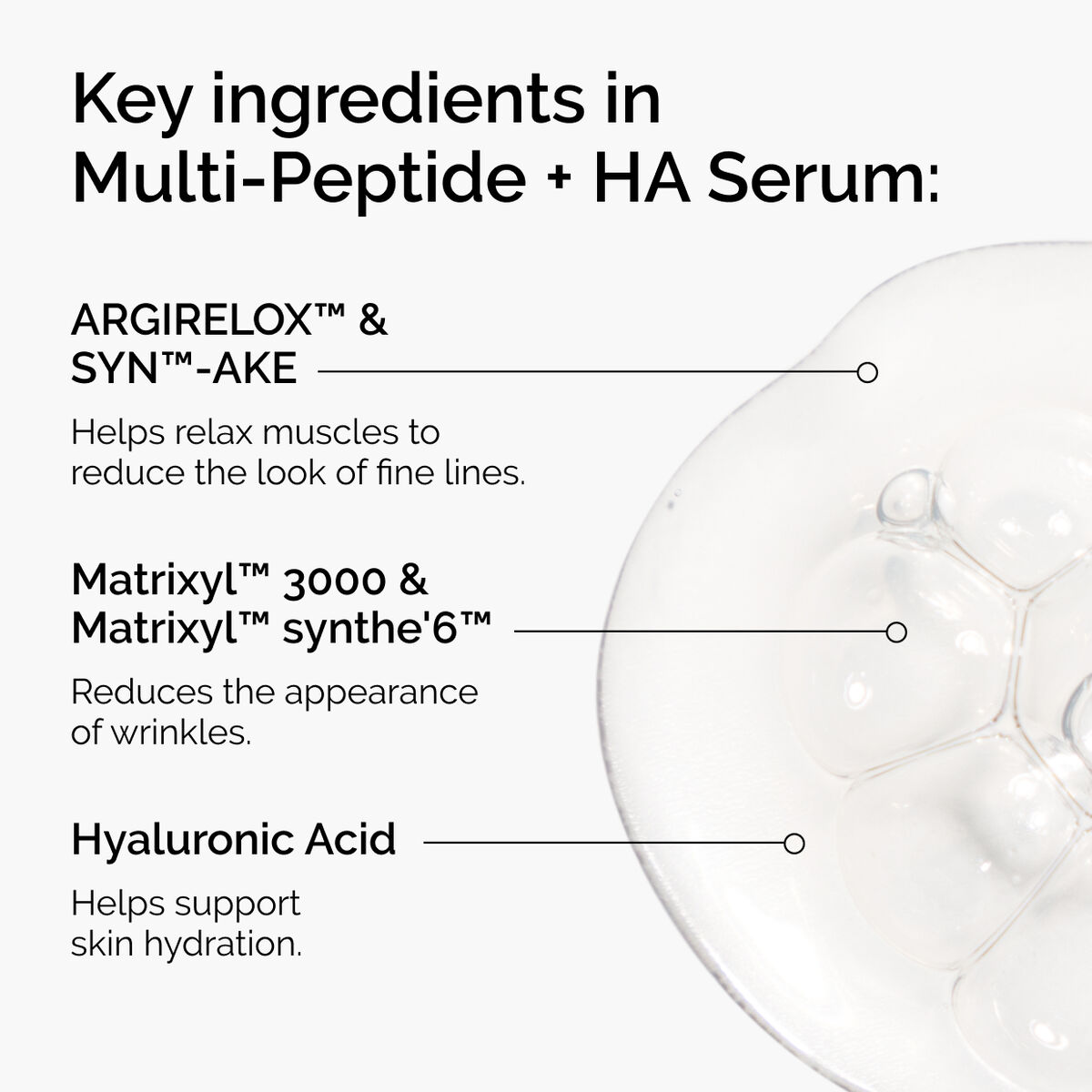 Sérum Multi-Peptides + HA | The Ordinary