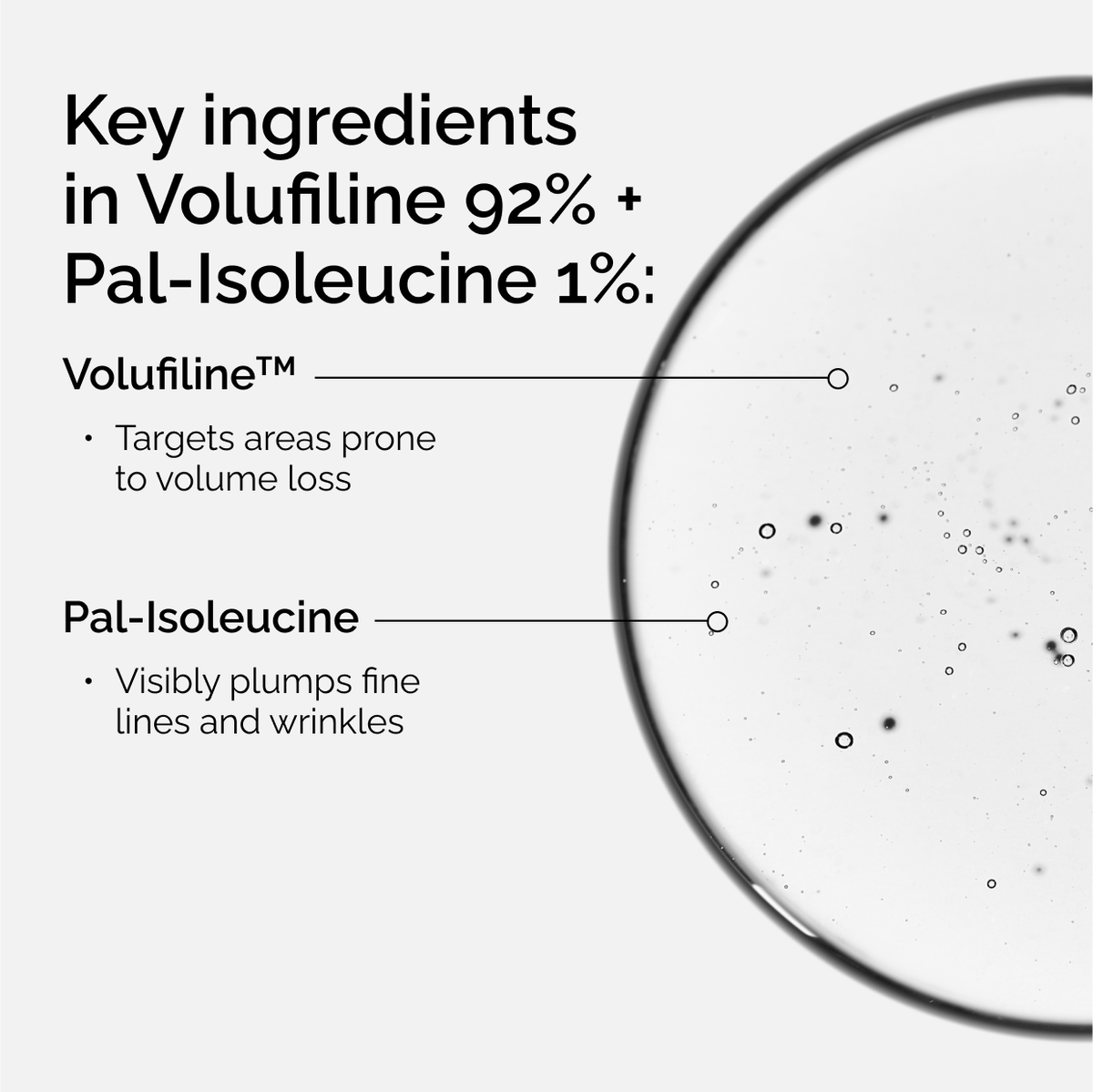 Volufiline 92% + Pal-Isoleucine 1% | The Ordinary
